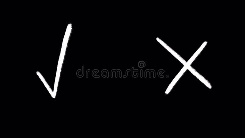 Set of Different Animated Doodle Elements. Video Clip with Alpha ...