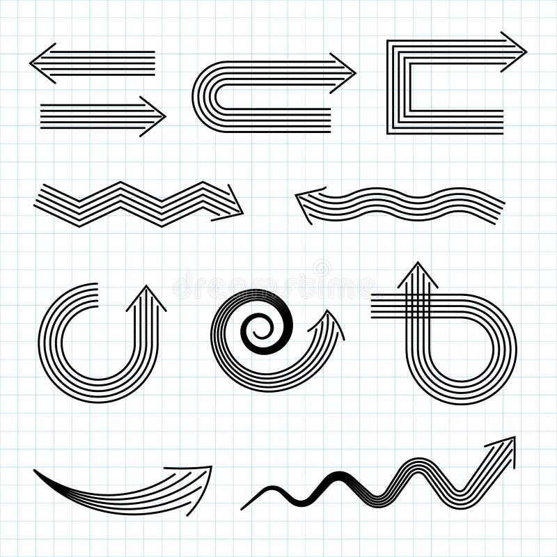 Checkered Arrows Stock Illustrations – 334 Checkered Arrows Stock ...