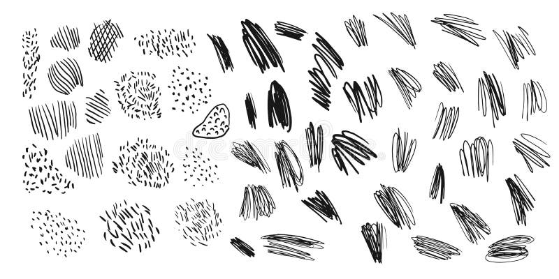 Black Scribbles, Abstract Chaotic Lines, Doodles Stock Illustration ... Black Scribbles, Abstract Chaotic Lines, Doodles Stock Illustration ...