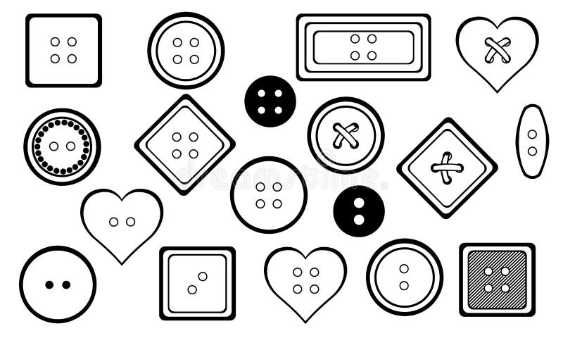 Different Buttons Stock Illustrations – 9,028 Different Buttons Stock ...