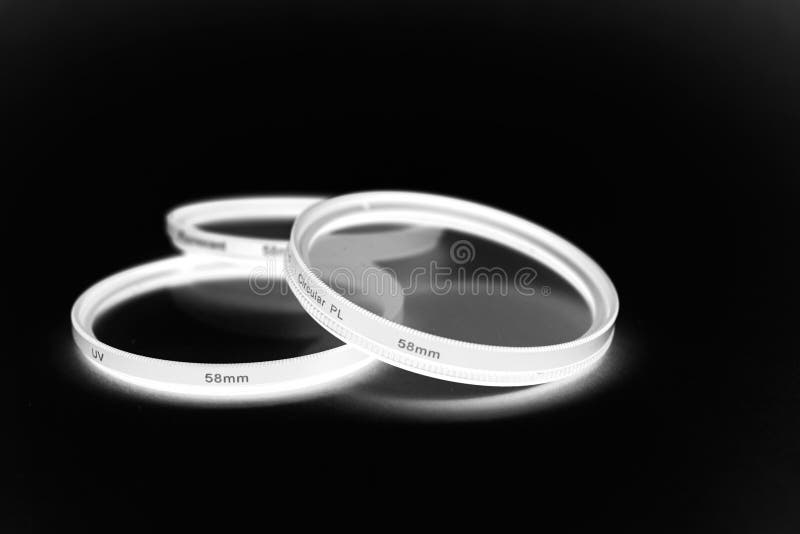 Set of Different Camera Filters Stock Image - Image of lens, circle ...