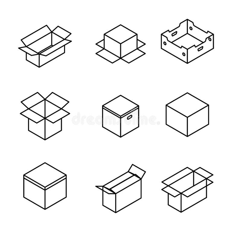 Cardboard Elements Stock Illustrations – 13,265 Cardboard Elements ...