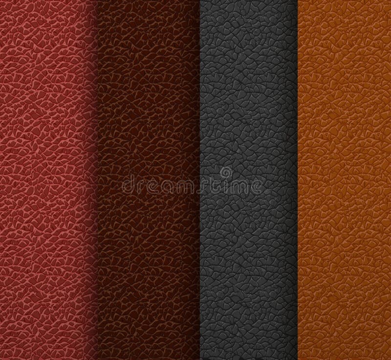 Set of Different Colored Skin Textures. Stock Illustratio Stock Vector ...