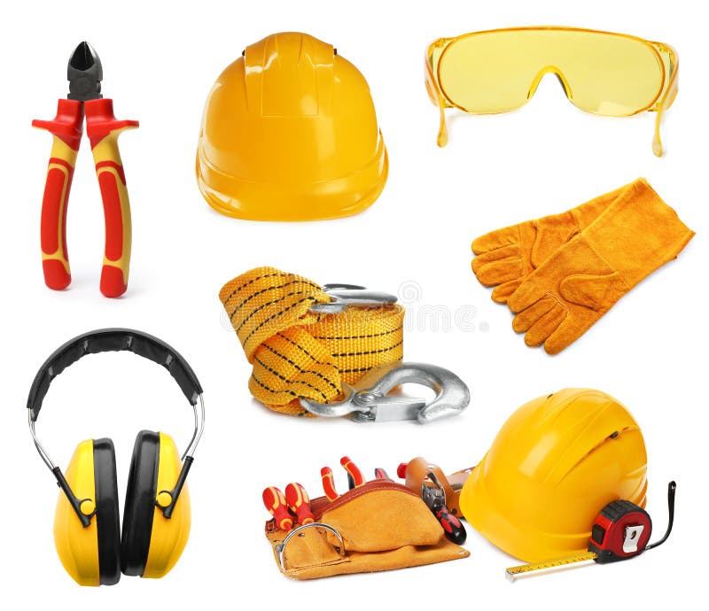 Set with Different Construction Tools on Background Stock Photo - Image ...