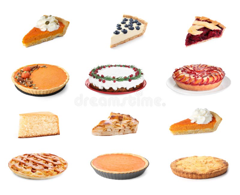 Delicious Pies in an Italian Pastry Stock Image - Image of gift, menu ...