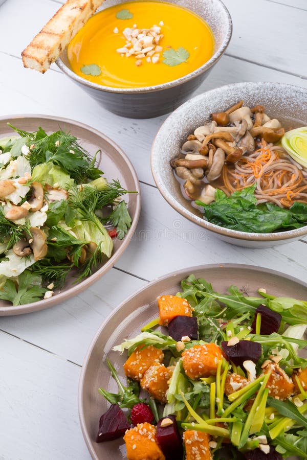 Set of different dishes stock photo. Image of sporty - 92603362