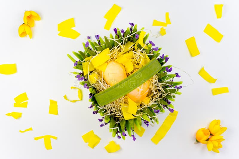 Set of easter things stock image. Image of easter, colored - 103217943