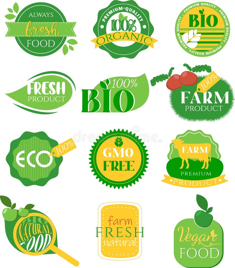 Go Green Labels Stock Illustrations – 311 Go Green Labels Stock ...
