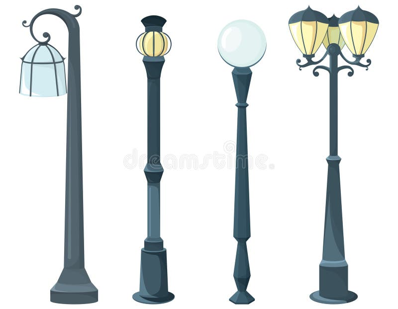 Lamp Posts Stock Illustrations – 662 Lamp Posts Stock Illustrations ...