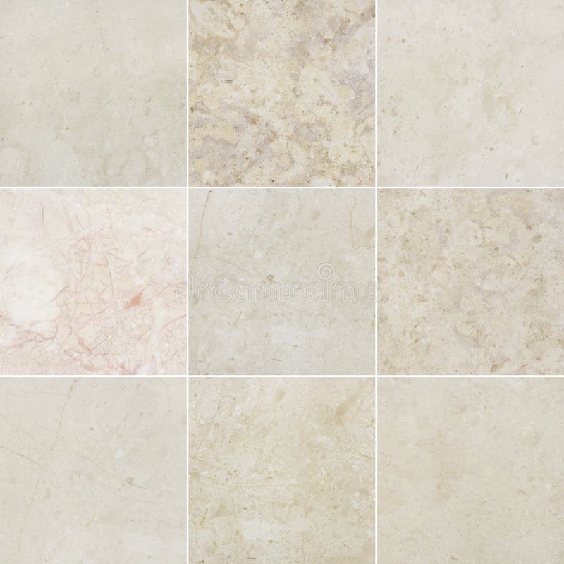 Set of Different Marble Squares Stock Photo - Image of textures ...