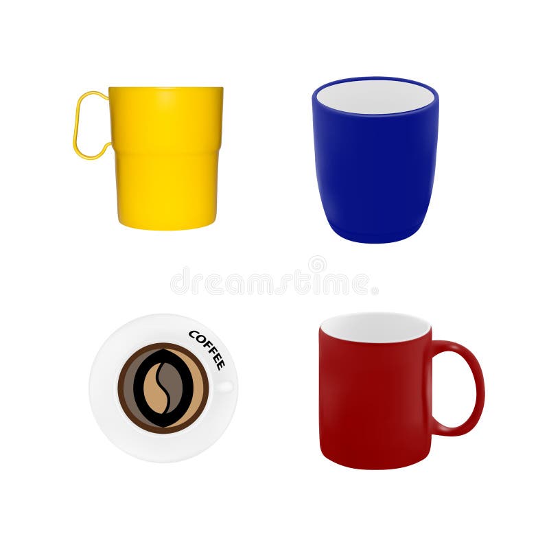 Different Mugs Stock Illustrations – 1,137 Different Mugs Stock ...