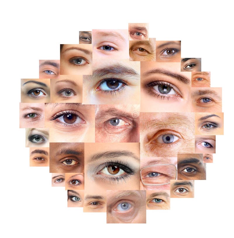 Eye, eyes - many eyes stock image. Image of composition - 326621
