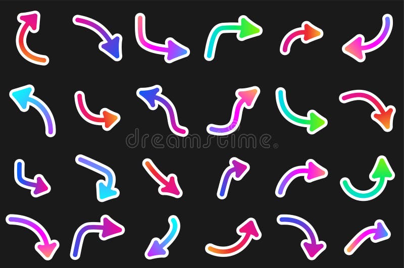 Gradient Pointers Stock Illustrations – 254 Gradient Pointers Stock ...