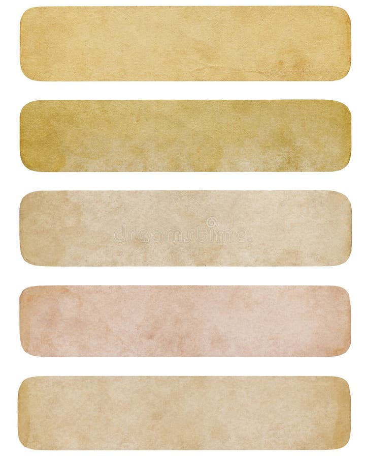 Set of Different Paper for Notes Stock Image - Image of style, paper ...