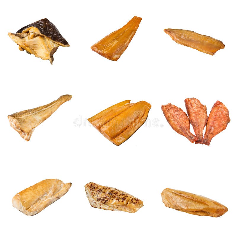 Set of a Different Preserved Fish Stock Image - Image of delicacy, food ...