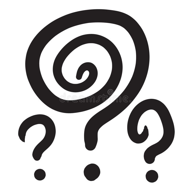 Set of Different Question Marks, Quest and Inquire Symbols Stock ...