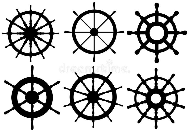 Wheel Rudders Stock Illustrations – 56 Wheel Rudders Stock ...