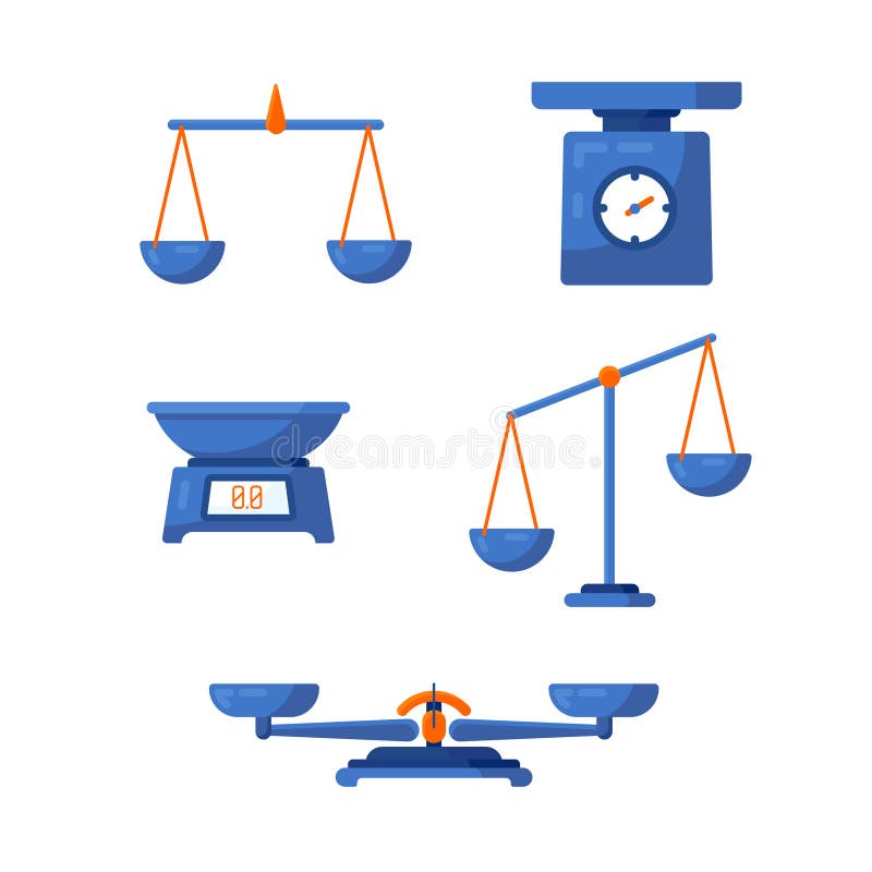Weight icon stock vector. Illustration of heavy, balancing - 49680417