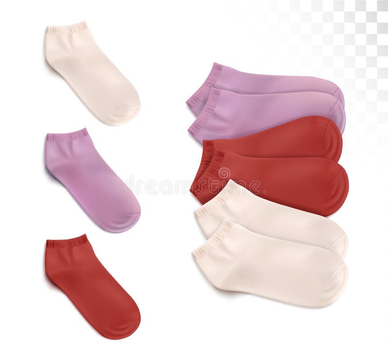 Two Different Color Socks Stock Illustrations – 80 Two Different Color ...