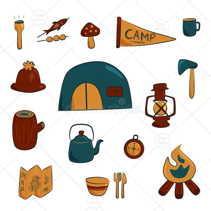 Camp Dillustration Stock Illustrations – 2 Camp Dillustration Stock ...