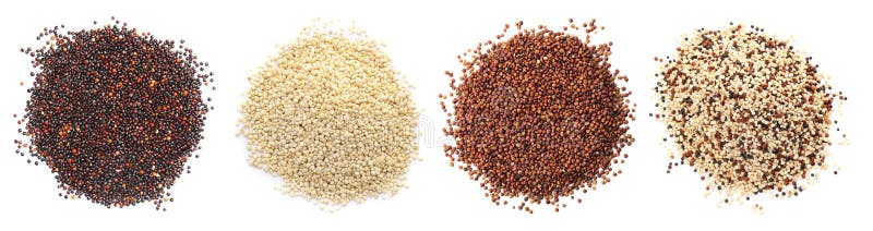 Set with Different Types of Quinoa Stock Photo - Image of kinds ...