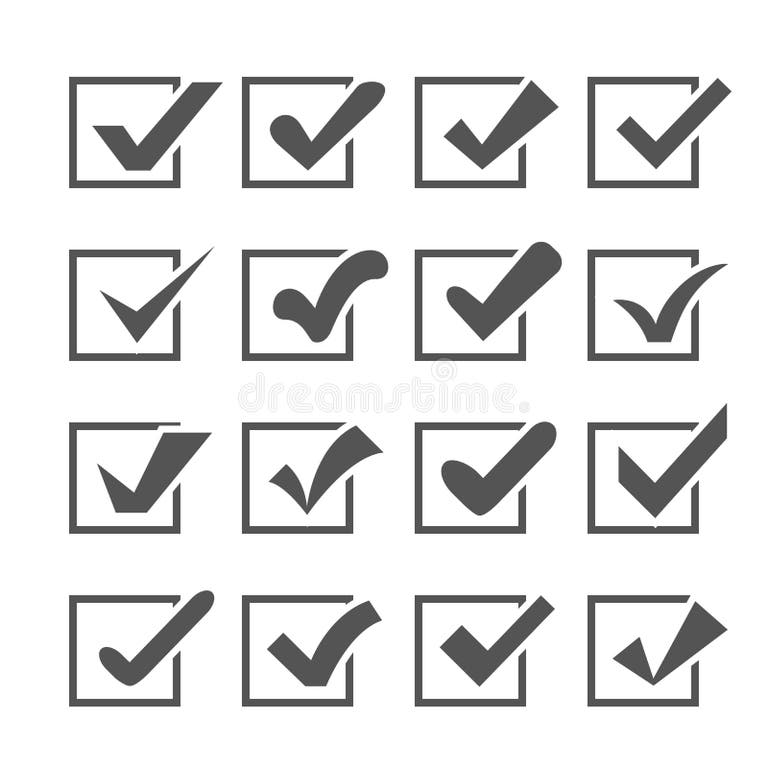 Check Boxes Vector Stock Illustrations – 3,945 Check Boxes Vector Stock ...