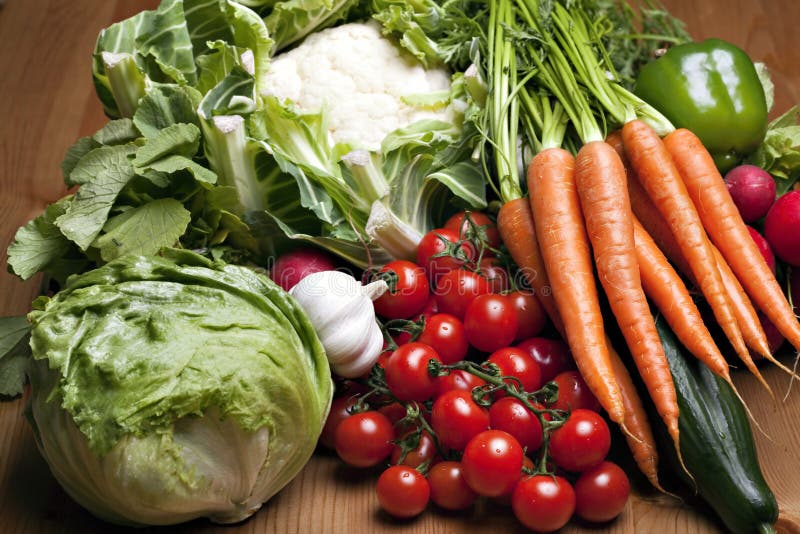 Set of Different Vegetables Stock Photo - Image of nature, garlic: 14184642