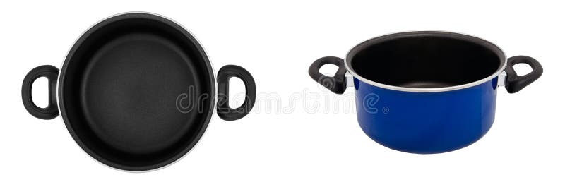 Set of Different View of Pan Isolated Stock Photo - Image of clean ...