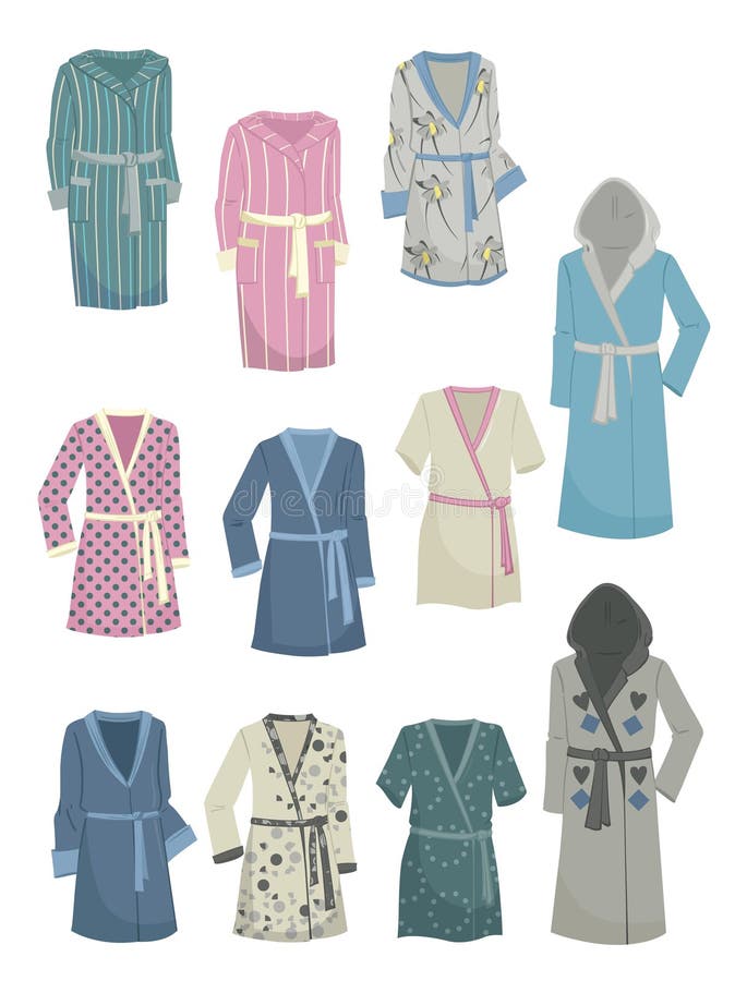 Robes Stock Illustrations – 1,192 Robes Stock Illustrations, Vectors ...