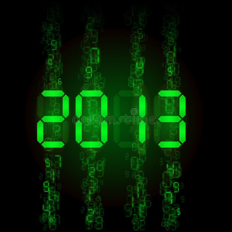 Luminous Numbers Stock Illustrations – 3,906 Luminous Numbers Stock ...