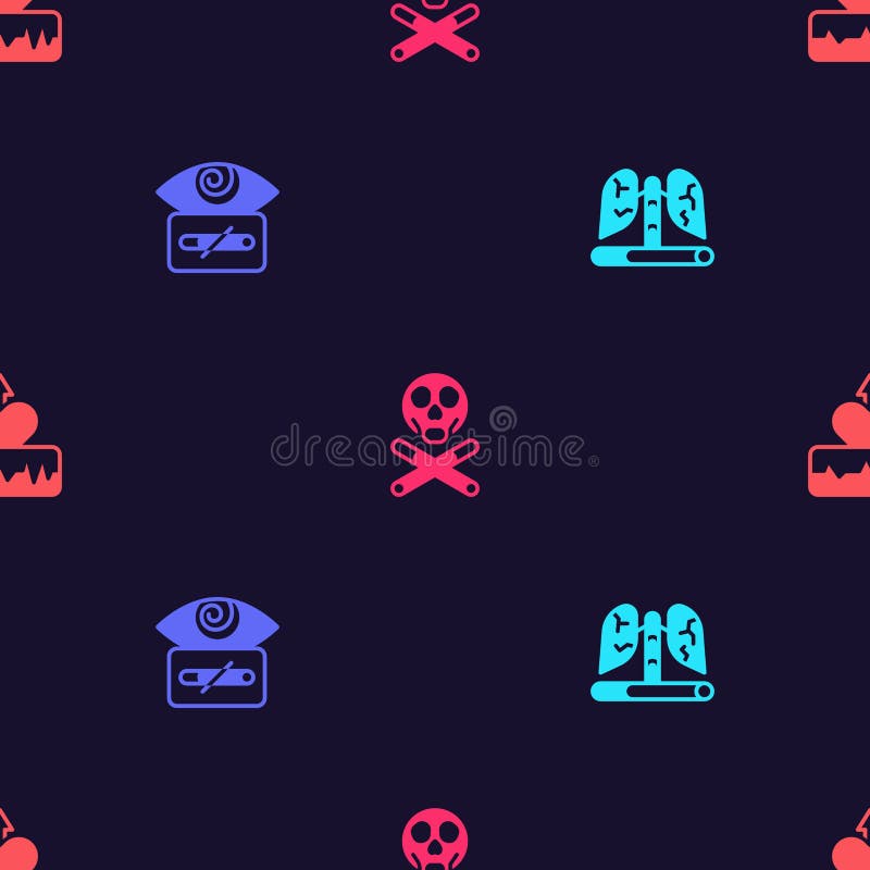 Set Disease Lungs, Hypnosis, Bones and Skull and Heartbeat Increase on ...