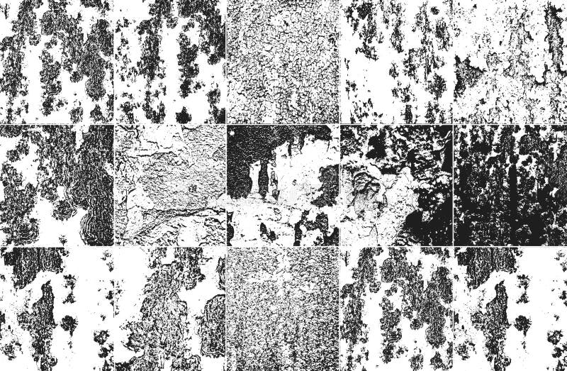 Set of Distress Rust Metal Vector Texture. EPS8 Illustration Stock ...