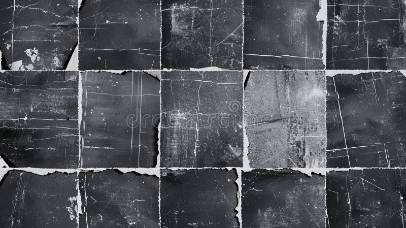 A Set of Distressed Edge Photos Isolated on a Transparent Background ...