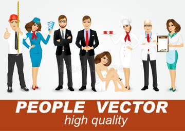 Diverse Professions Background Stock Illustrations – 208 Diverse ...