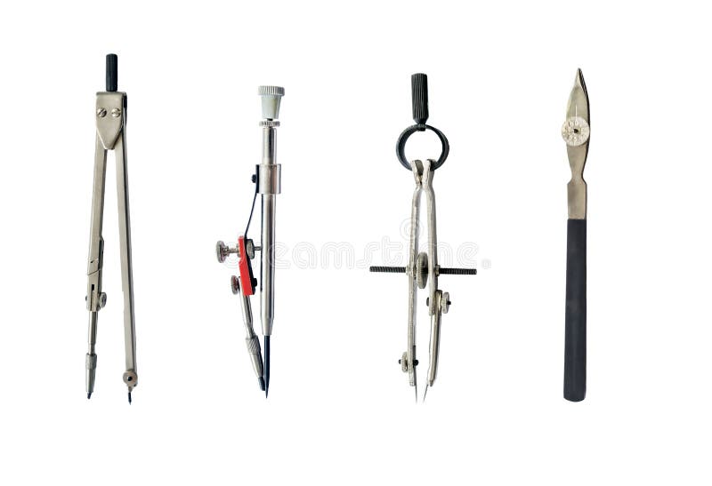 Set of dividers stock photo. Image of geometry, drafting - 31591500