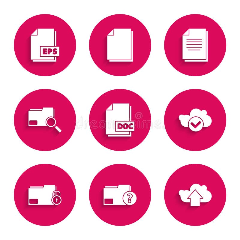 Folder and cloud stock illustration. Illustration of connection - 20833322