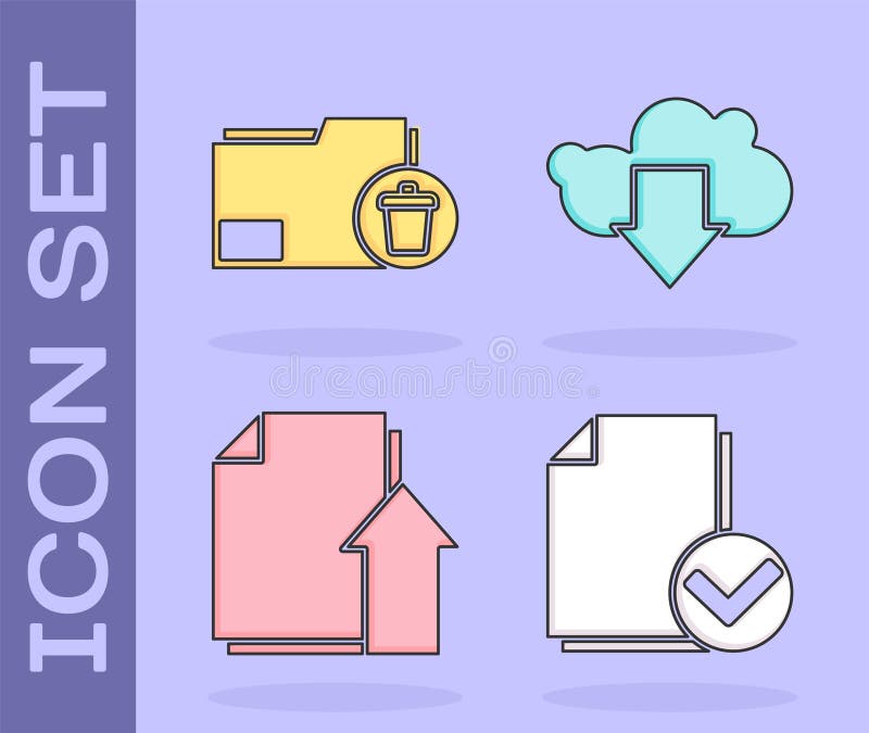 Set Document and Check Mark, Delete Folder, Upload File Document and ... Set Document and Check Mark, Delete Folder, Upload File Document and ...