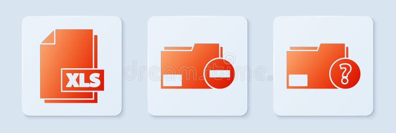 Folder Xls Stock Illustrations – 1,529 Folder Xls Stock Illustrations, Vectors & Clipart ...