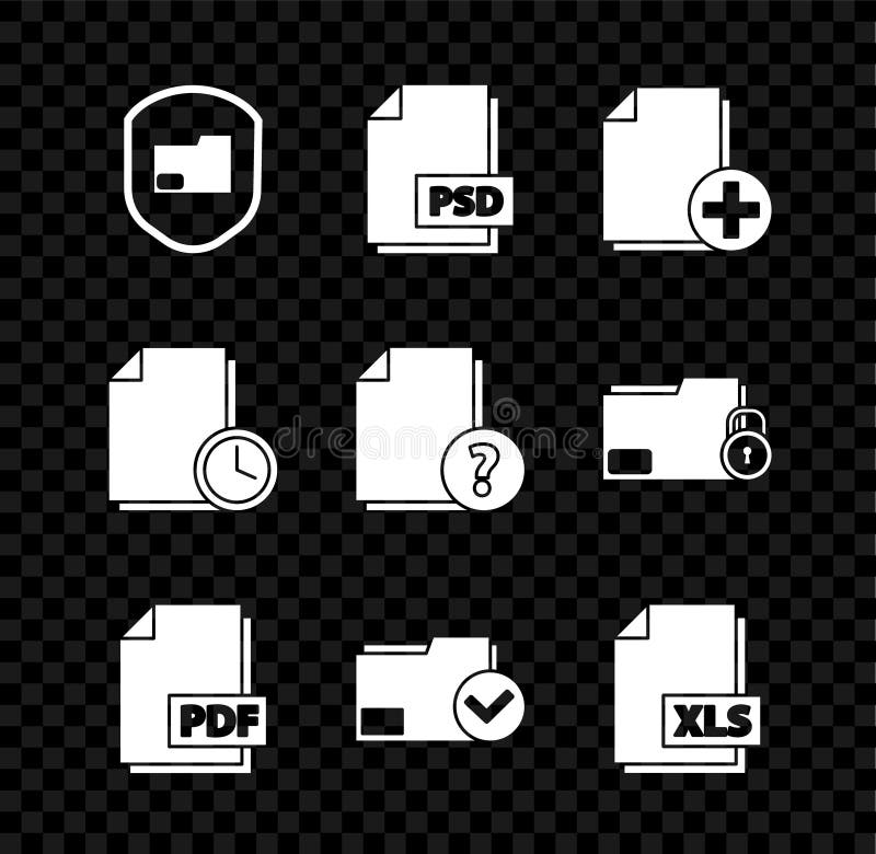 Set Document Folder Protection, PSD File Document, Add New, PDF, and ... Set Document Folder Protection, PSD File Document, Add New, PDF, and ...