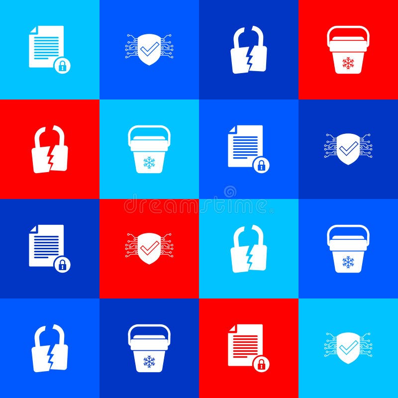 Lock. Cyber Security. Padlock with Keyhole Icon Made with Binary Code ...