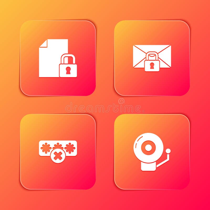 Set Document and Lock, Mail Message Password, Password Protection and ...