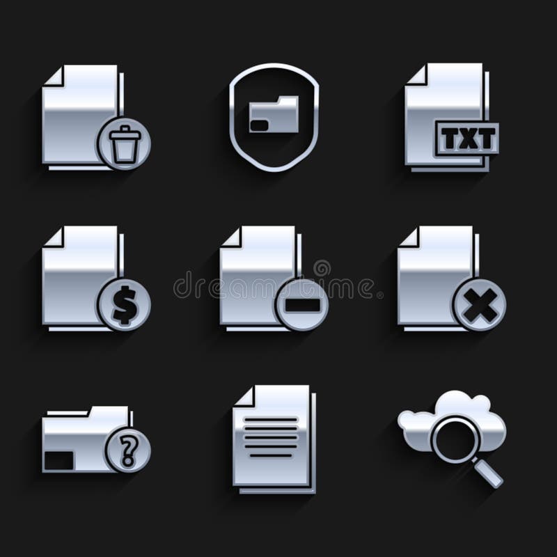 Set Document with Minus, Search Cloud Computing, Delete File Document ... Set Document with Minus, Search Cloud Computing, Delete File Document ...