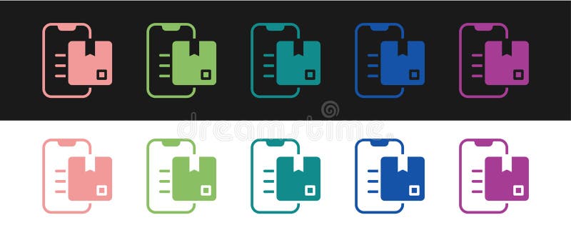Document Tracking Outline Icon. Marker System Vector Illustration Stock ... Document Tracking Outline Icon. Marker System Vector Illustration Stock ...