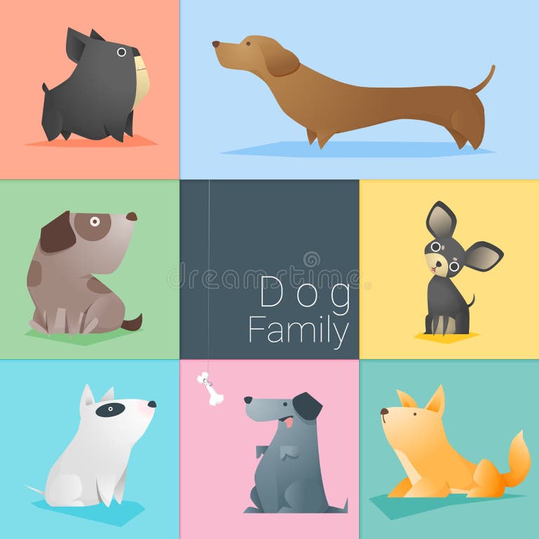 Dog Family Stock Illustrations – 82,153 Dog Family Stock Illustrations ...