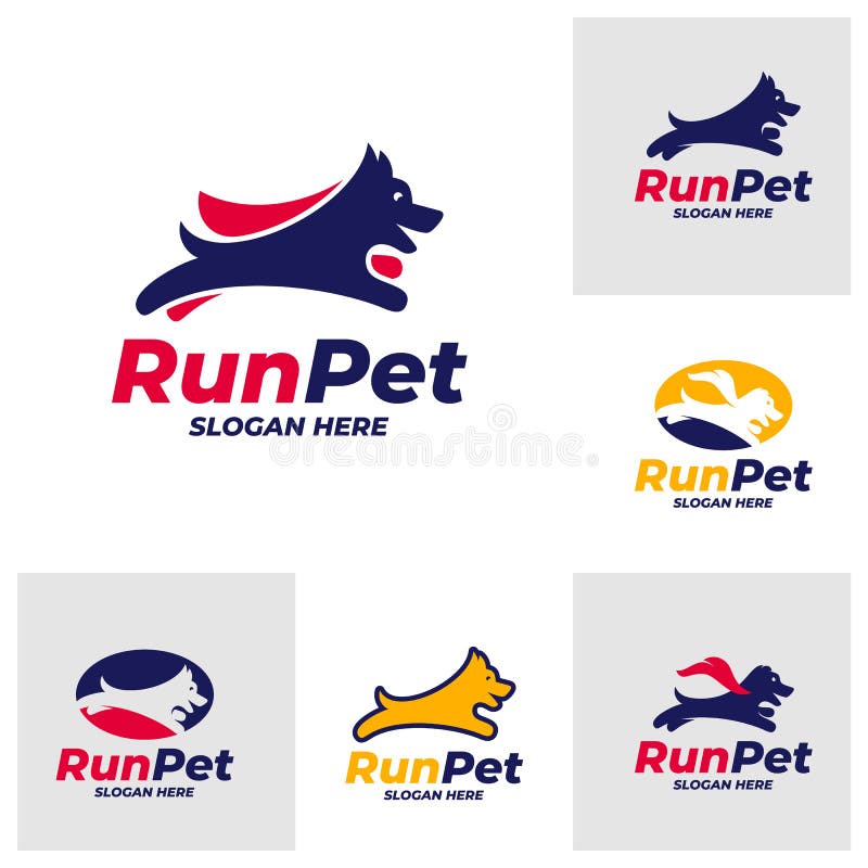 Dog Run Logo Stock Illustrations – 628 Dog Run Logo Stock Illustrations ...