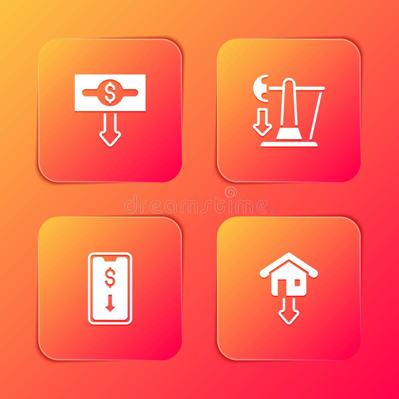 Set Dollar Rate Decrease, Drop in Crude Oil Price, Mobile Stock Trading and Falling Property ...