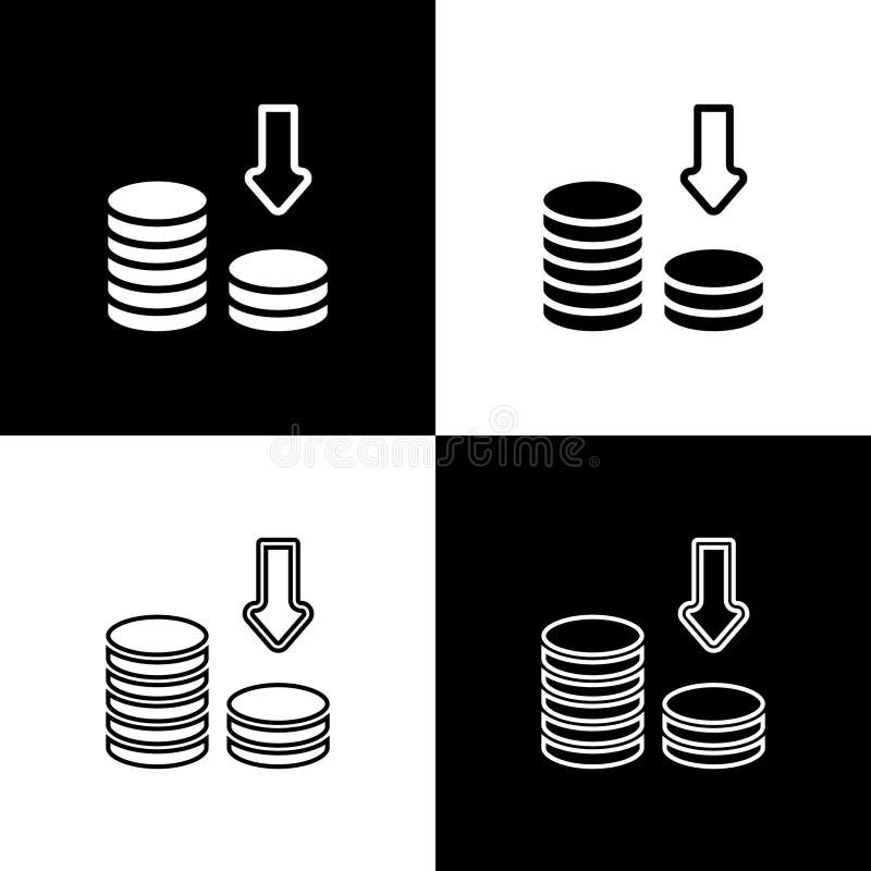 White Down Arrow Stock Illustrations – 36,594 White Down Arrow Stock ...