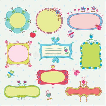 Cute Doodle Frames Stock Illustrations – 7,571 Cute Doodle Frames Stock ...