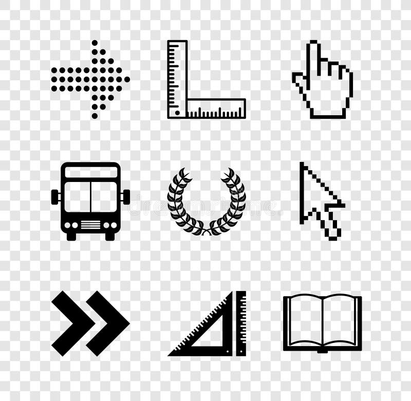 Set Dots Arrow, Folding Ruler, Pixel Hand Cursor, Arrow, Triangular ... Set Dots Arrow, Folding Ruler, Pixel Hand Cursor, Arrow, Triangular ...