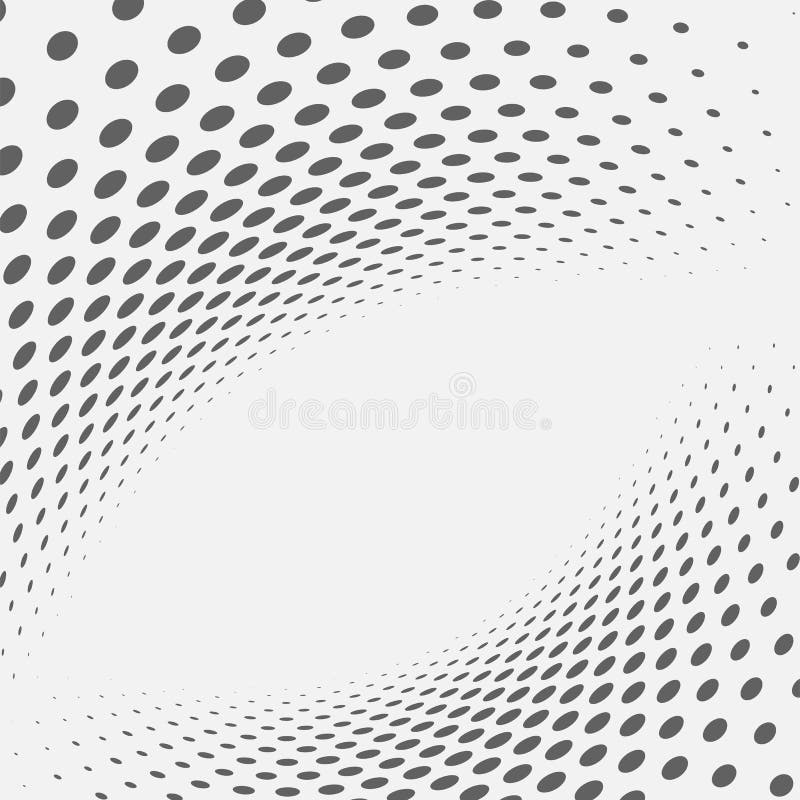 Set of Dotted Abstract Forms Stock Vector - Illustration of dotted ...